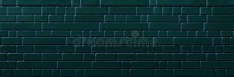 Dark Green Brick Subway Tiles Ceramic Wall Texture Wide Tile Background ...