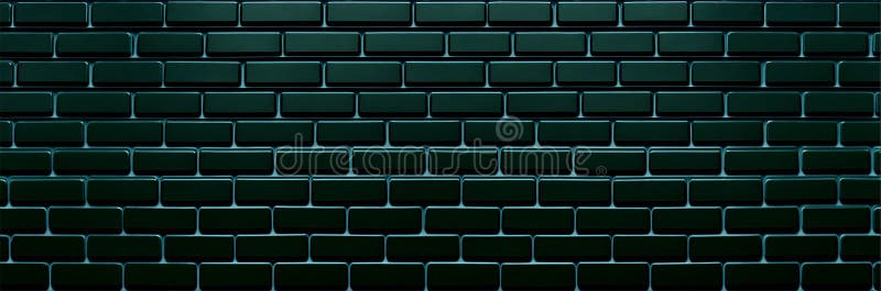 Dark Green Brick Subway Tiles Ceramic Wall Texture Wide Tile Background ...