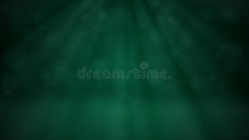 Dark Green Defocused Scene Bg with Light Rays and Smoke - Abstract 3D ...