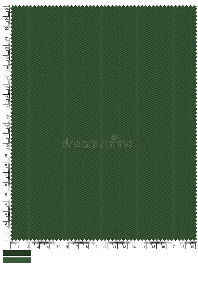 Dark Green Herringbone Fabric Swatch Detailed View Stock Image - Image ...