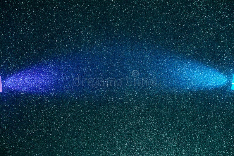 On Dark Green Gradient Grainy Background, a Light Blue and Blue ...