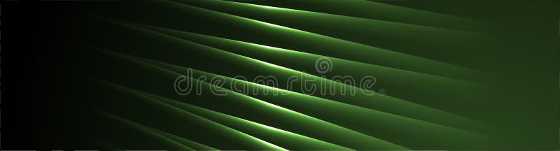 Dark Green Laser Lines Abstract Hi-tech Banner Stock Vector ...