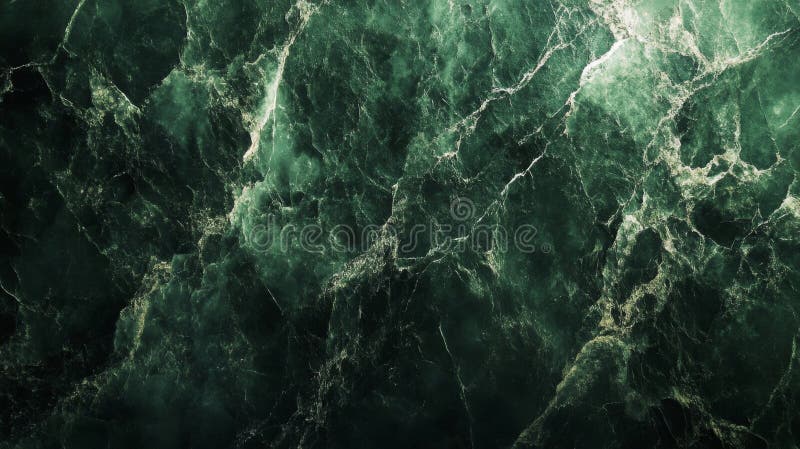 Dark Green Marble Texture Background Stock Illustration - Illustration ...