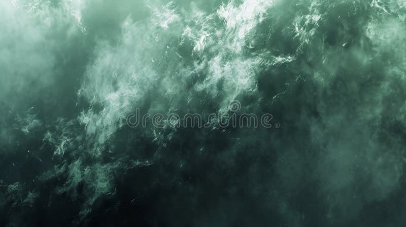Dark Green Ocean Waves Abstract Background, Moody Ocean Surface ...