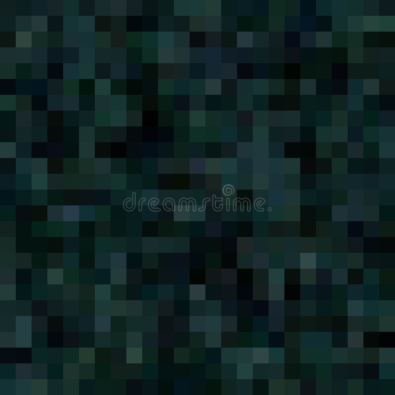 Dark Green Pixel Background. Presentation Template. Vector Background ...