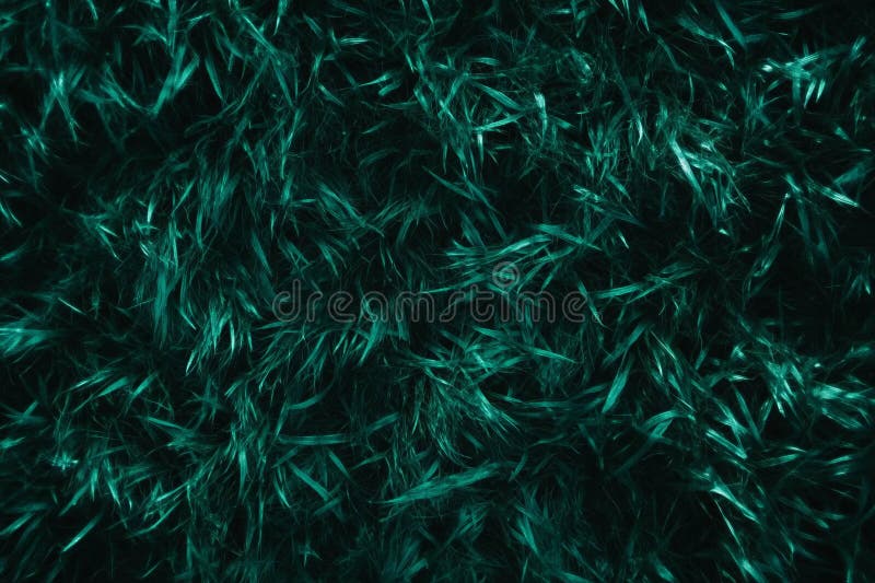 Dark Green Rough Grass Texture with Coarse Blades and Deep Shadows on ...