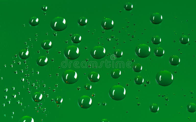 Dark Green Round Water Droplets Background with Pixel Pattern. Stock ...