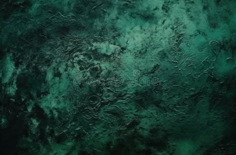 Dark Green and Scary Grunge Wall Concreate Texture Background. AI ...