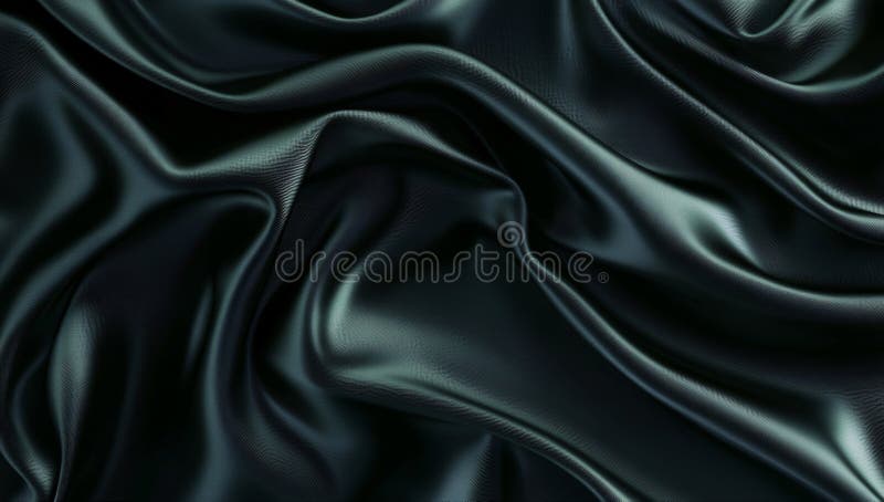 Dark Green Silk Drape Fabric Texture Background High Quality Image ...