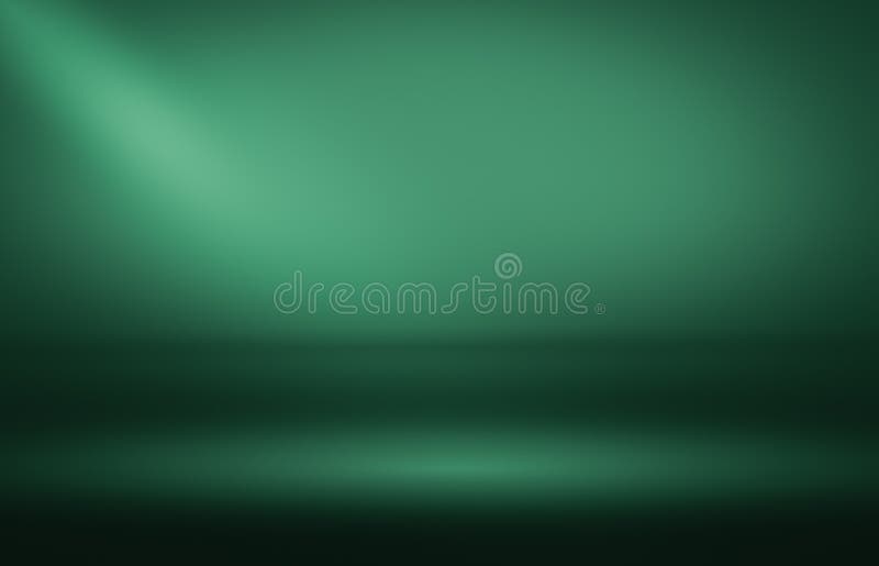 Dark Green Studio Showcases Products Spotlight Beam Empty Concert Stage ...