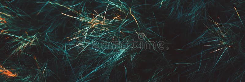 Dark Green Tangled Grass Texture Showcasing Complex Patterns and Deep ...