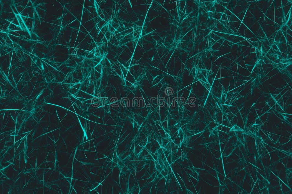 Dark Green Textured Background with Tangled Grass and Deep Shadows for ...