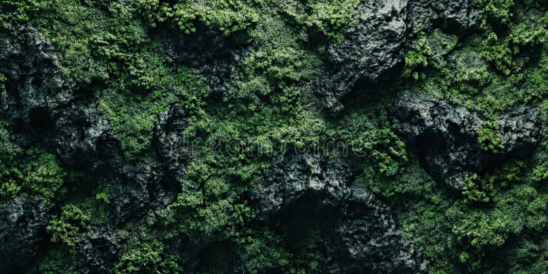 A Dark Green Textured Surface with a Rough, Uneven Texture, Mimicking ...