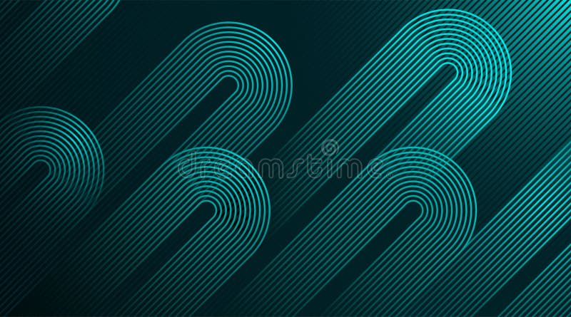 Dark Green Tosca Abstract Background with Diagonal Rounded Lines ...