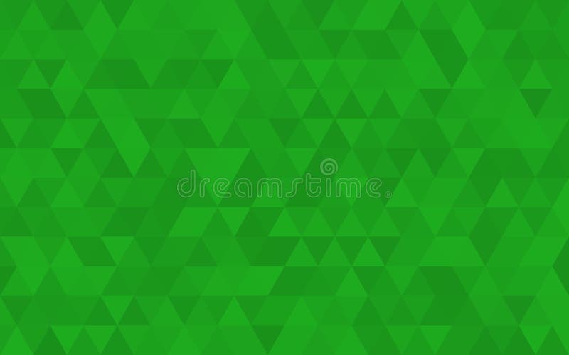 Dark Green Triangular Low Poly, Mosaic Pattern Background, Vector ...