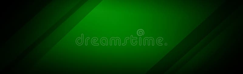 Dark Green Wide Banner Background Stock Illustration - Illustration of ...