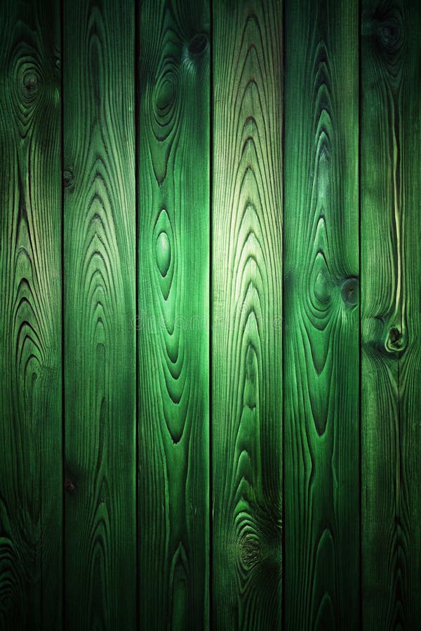 Dark Green Wood Texture with Vignette Effect Stock Illustration ...