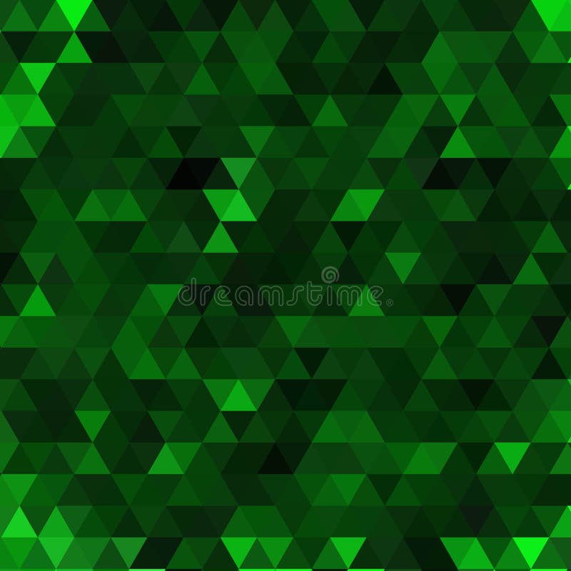 Dark Green, Yellow Vector Gradient Triangles Pattern. Colorful ...