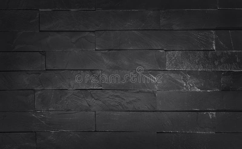 Grey Brick Wall Texture Background. Pattern Grey Slate Stone Wall Stock ...