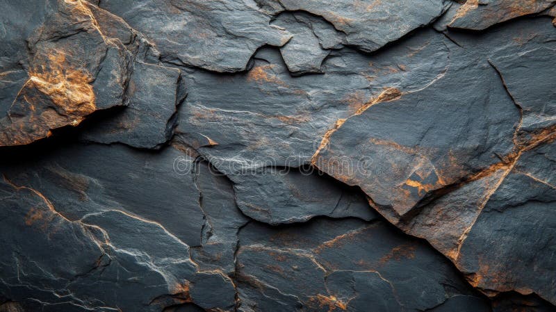 Dark Grey and Brown Stone Rock Texture Stock Illustration ...