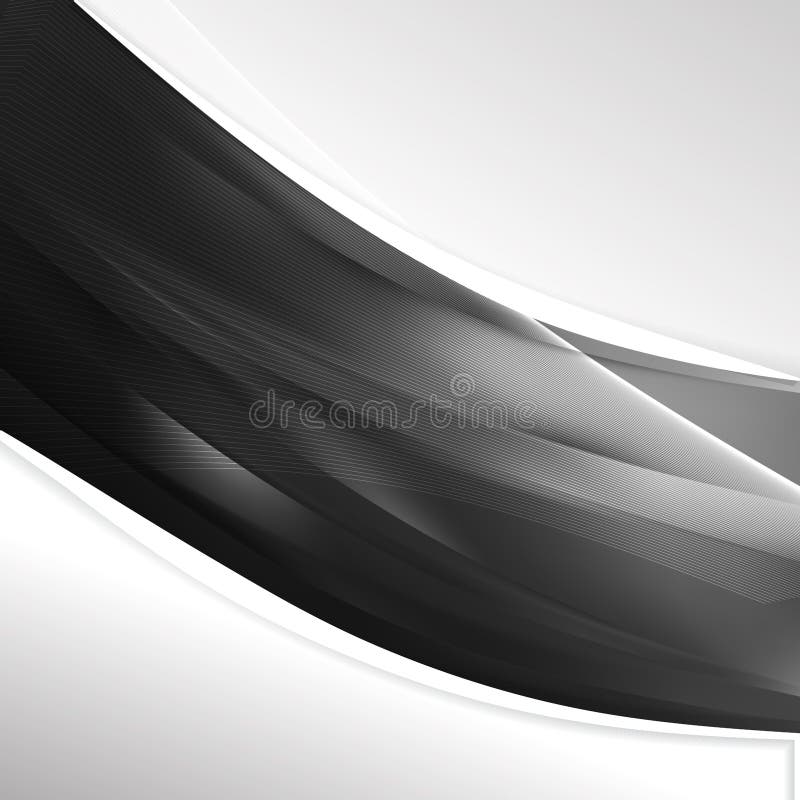 Dark Grey Business Background Template Stock Vector - Illustration of ...