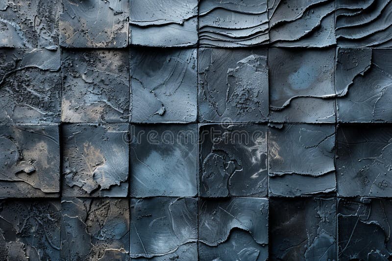 A Dark Grey Cement Wall with Different Textures, High Quality, High ...