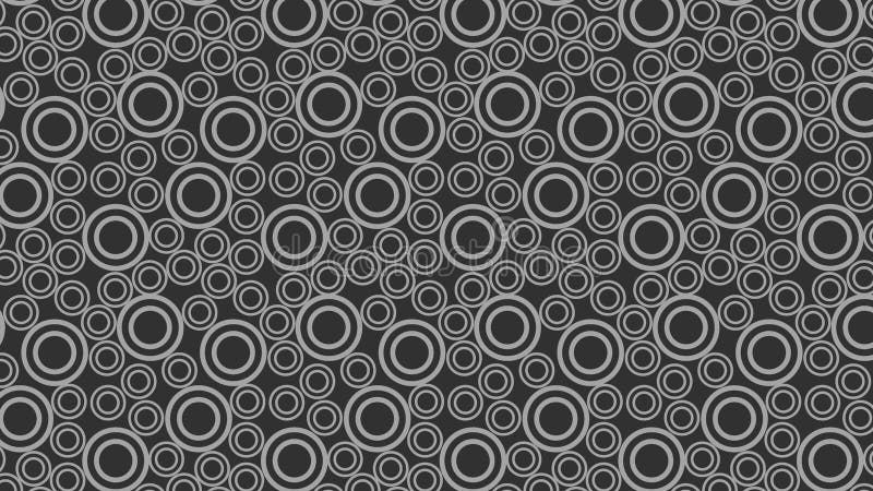 Dark Grey Circle Pattern Background Vector Illustration Stock Vector - Illustration of circle ...