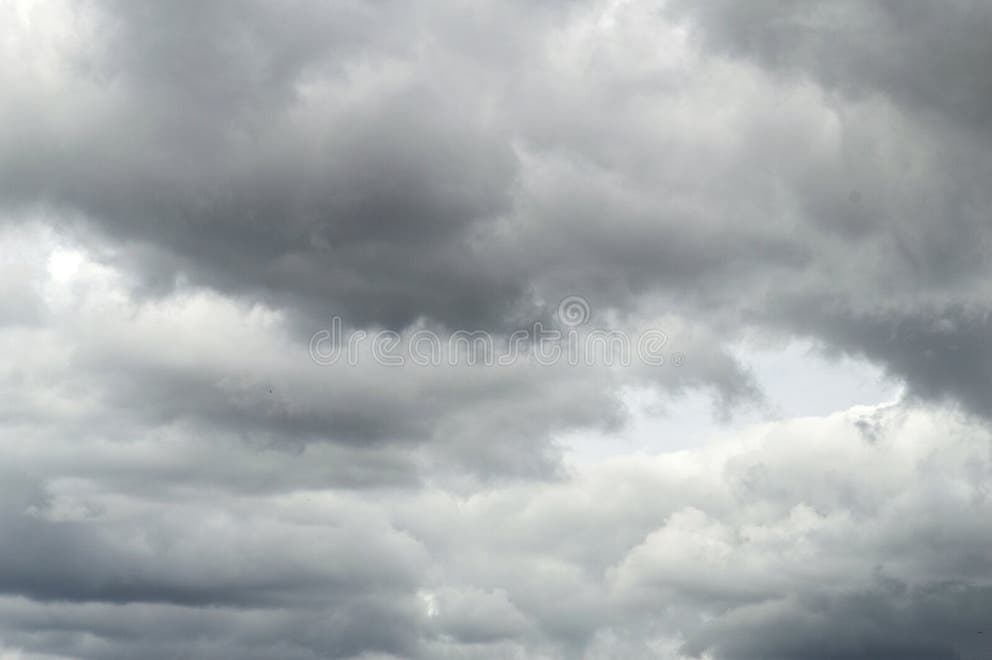 Dark and Grey Cloudy Sky Background Stock Image - Image of scenic ...