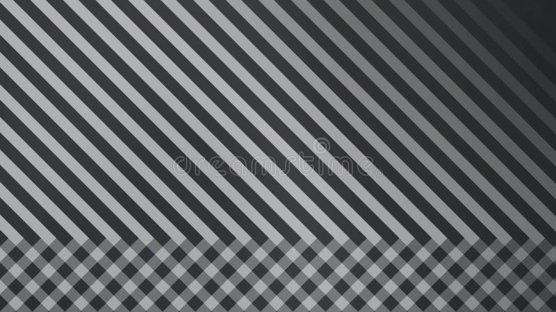 Dark Grey Diagonal Stripes with Grid Background Loop. Stock Footage ...