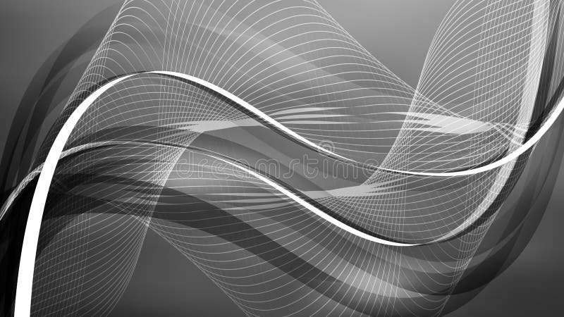 Dark Grey Flow Curves Background Vector Image Stock Vector ...