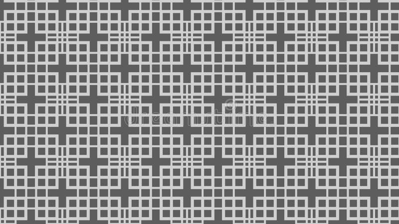 Dark Grey Geometric Square Pattern Vector Illustration Stock ...