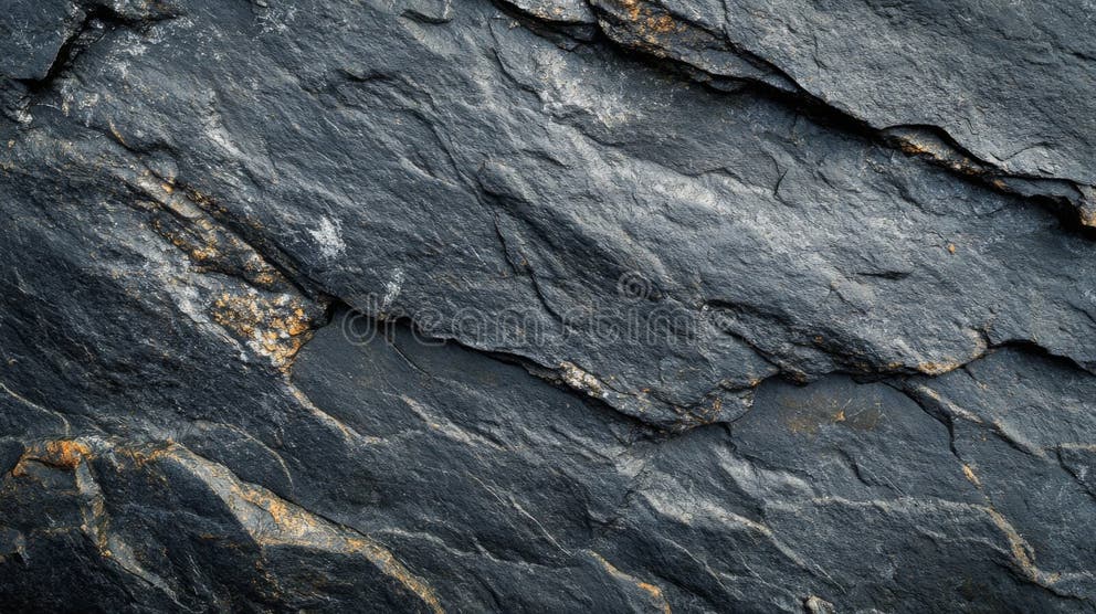 Dark Grey and Gold Stone Texture Background Stock Illustration ...