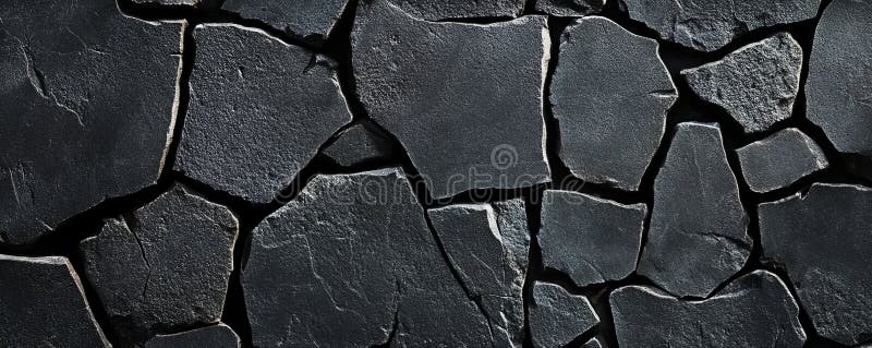Dark Grey Irregular Stone Wall Texture, Stone Wall, Texture Stock ...