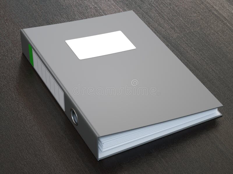 Dark Grey Ring Binder Blank Label Stock Photos - Free & Royalty-Free ...