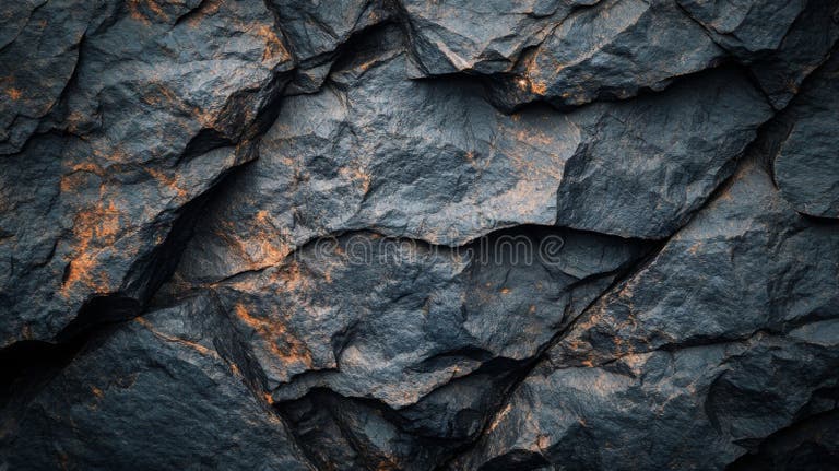 Dark Grey Rock Face Texture Abstract Background Stock Illustration ...