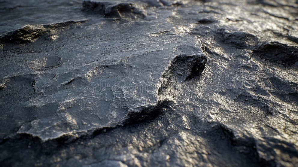 Dark Grey Rock Surface Texture Detail Stock Illustration - Illustration ...