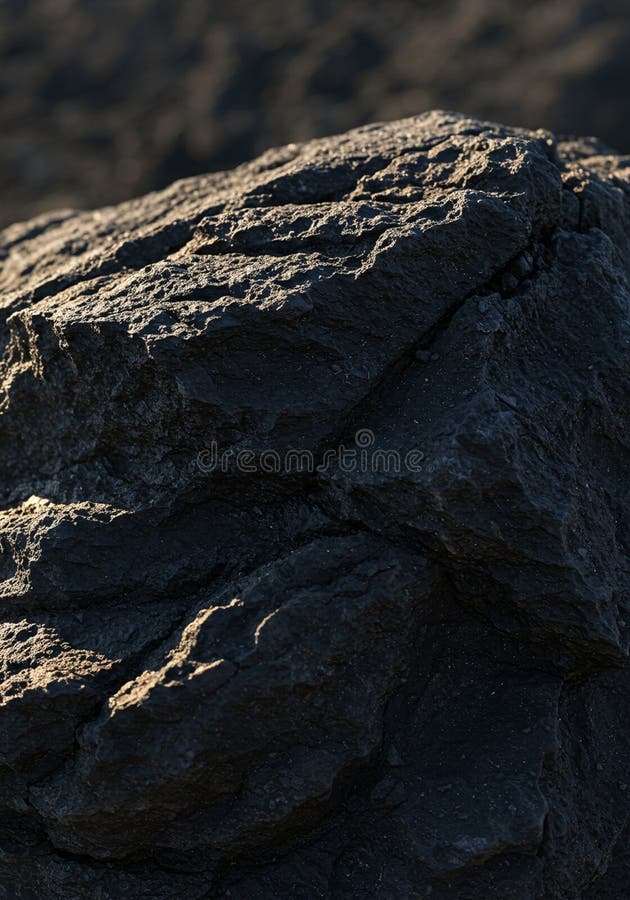 Dark Grey Rock Texture Close Up Stock Illustration - Illustration of ...