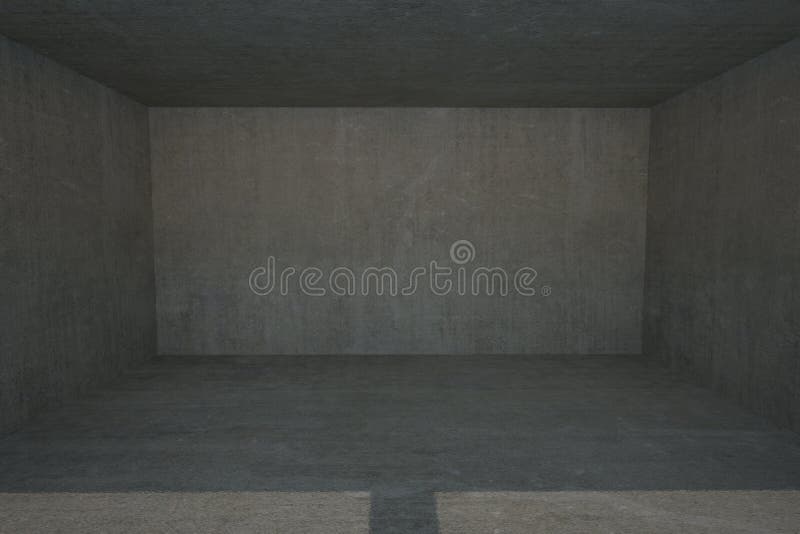 Dark grey room stock illustration. Illustration of empty - 37370711