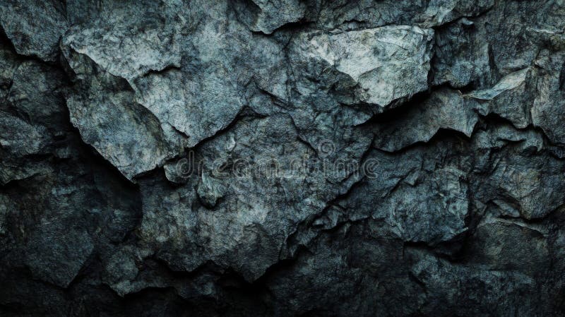 Dark Grey Rough Rock Texture Background Stock Illustration ...