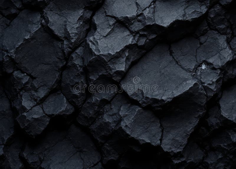 Dark Grey Rough Rock Texture Background Stock Illustration ...