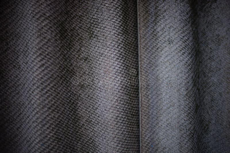 Dark Grey Slate Asbestos Cement Sheet Close-up Stock Image - Image of ...