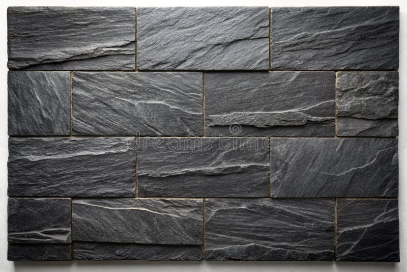 Dark Grey Slate Stone Texture Stock Illustration - Illustration of ...