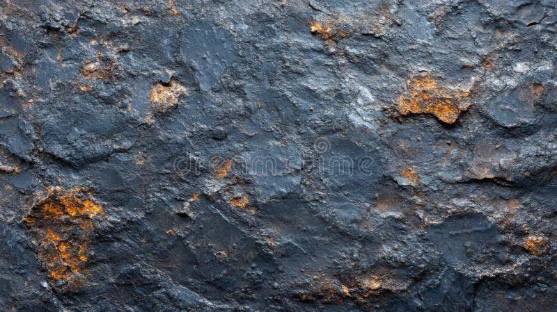 Dark Grey Stone Texture with Rust Patches Stock Illustration ...