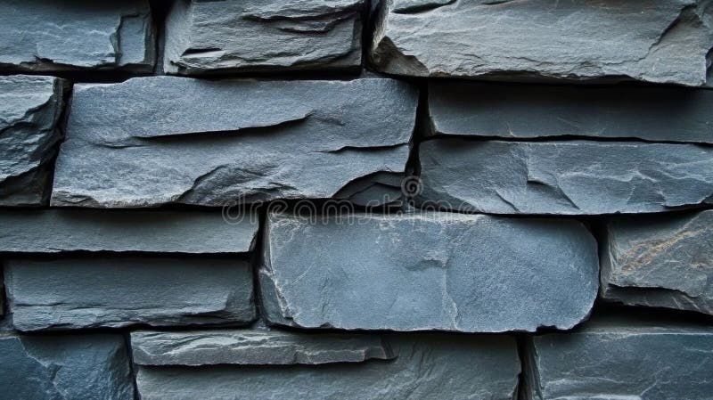 Dark Grey Stone Wall Texture Background Stock Illustration ...
