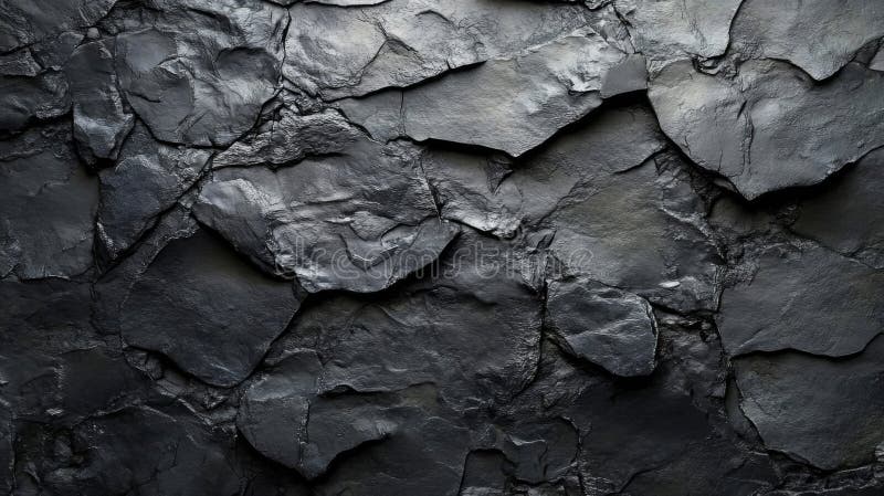 Dark Grey Stone Wall Texture Background Stock Illustration ...