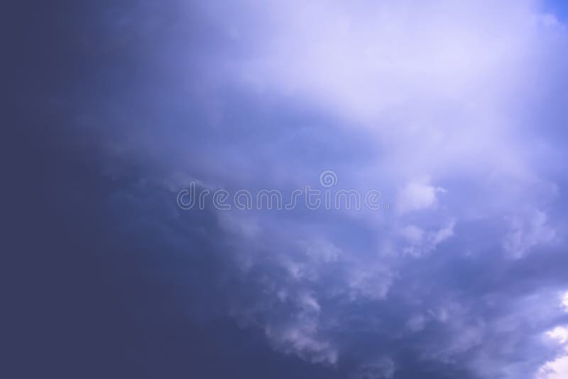 Dark Grey Stormy Clouds Filtered Stock Image - Image of terrible ...