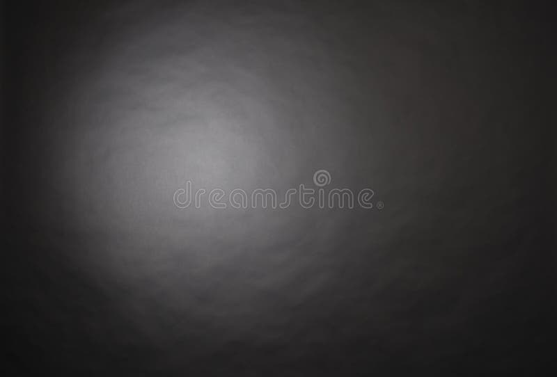 Dark Grey Studio Backdrop Lit Up by a Single Light Creating a Drop Off ...