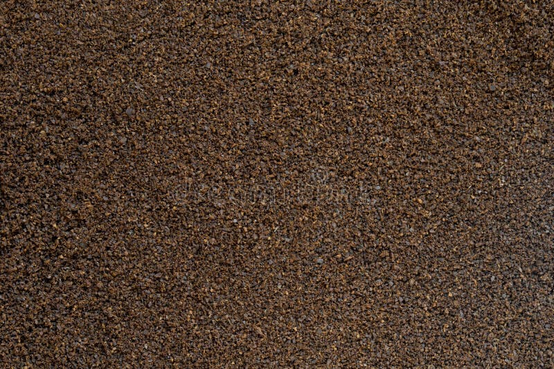 Ground Coffee Texture Background Stock Image - Image of ingredient ...