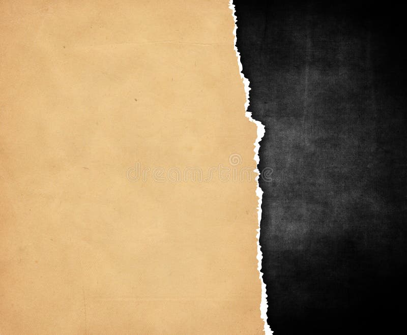 Dark Grunge Texture Background with Torn Paper Overlay Stock ...