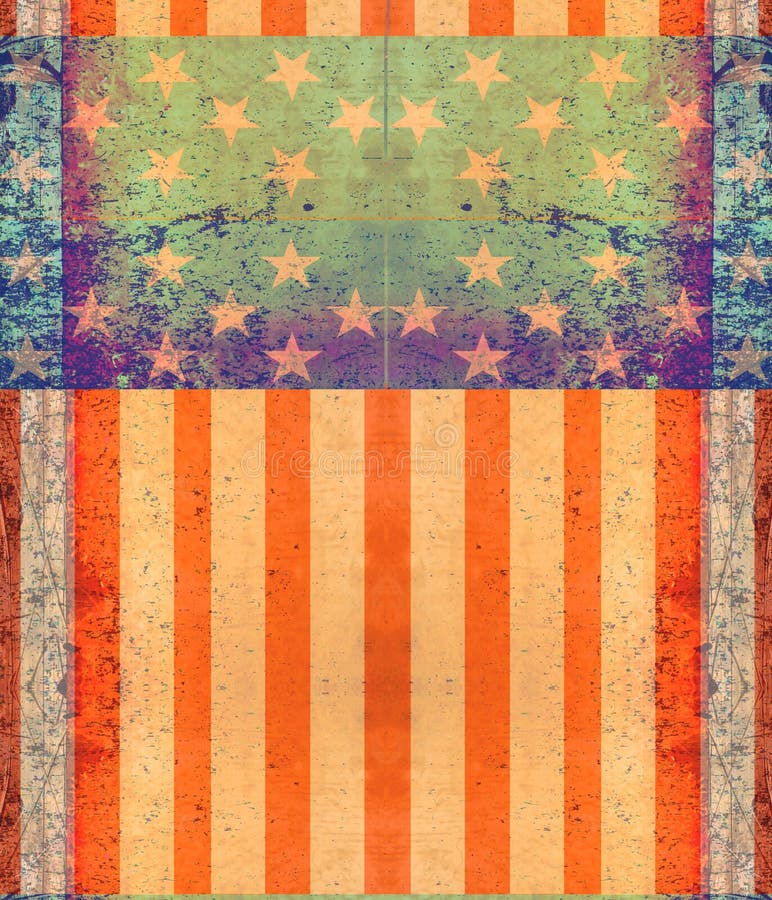 Dark Grunge US Flag stock illustration. Illustration of event - 53128482